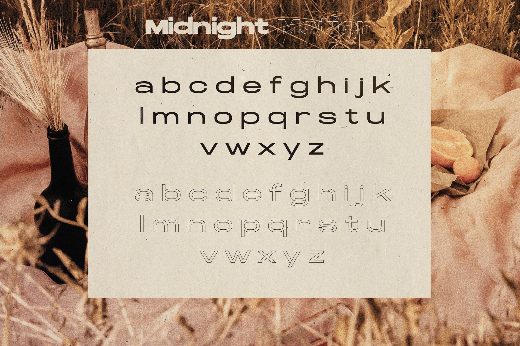 Midnight Motion - Modern Sans Font | Branding Font, Logo Font, Wedding ...