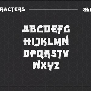 Shizuko – Modern Japanese Font | | Oriental Font, Asian Font, Fantasy ...