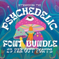 Custom Stacked Warped Retro Font - Etsy