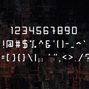 Hacker - Y2k Font, Computer Font, Programming Font, Crypto Font ...