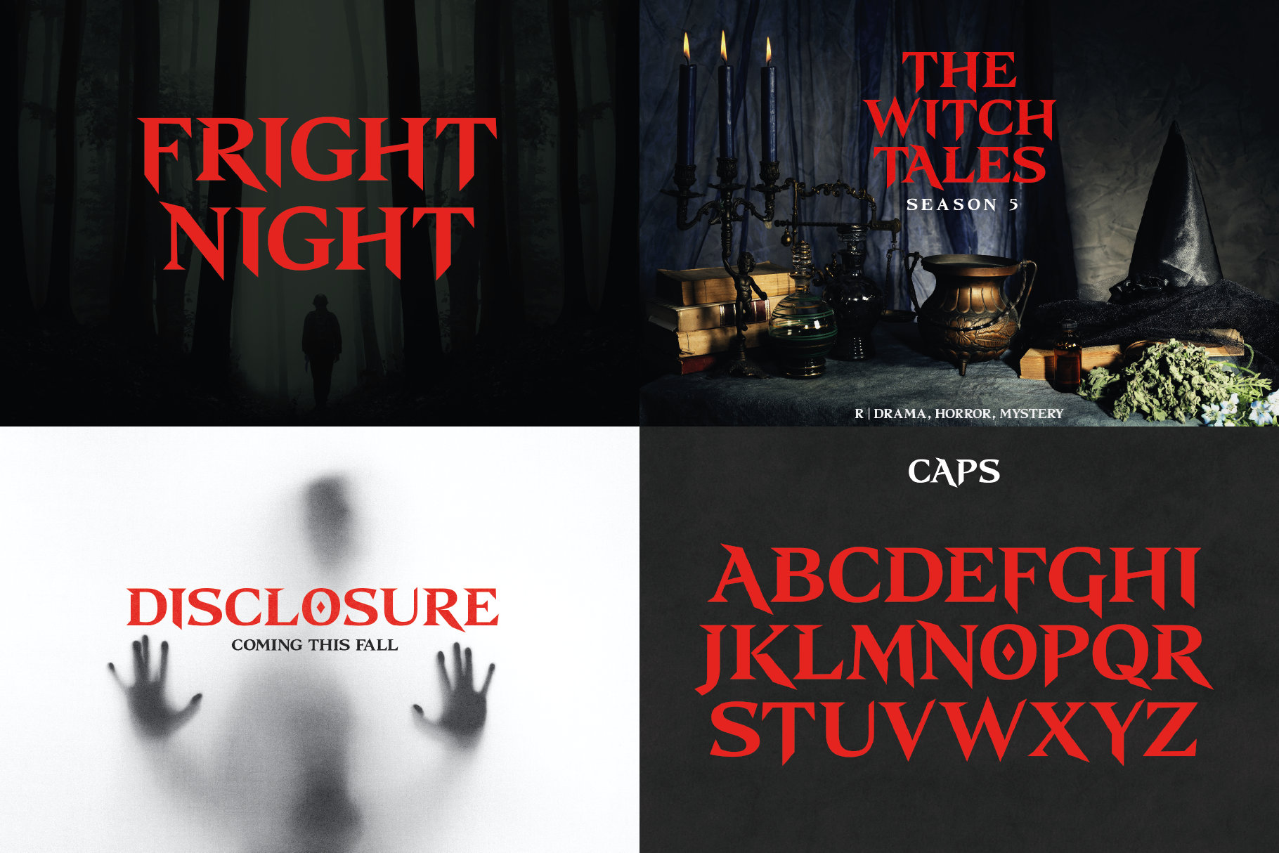 Ultimate Halloween Horror Font Bundle – 20 Spooky Fonts for Scary ...