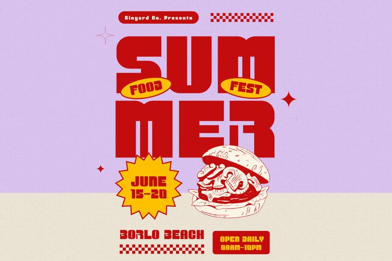 Poster Power – Bold Event Poster Font | Eye-catching Sans Serif for ...