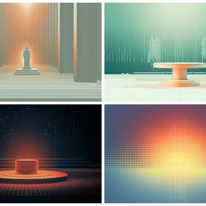 16 Abstract ASCII Art Backgrounds for Your Projects | Instant Download ...
