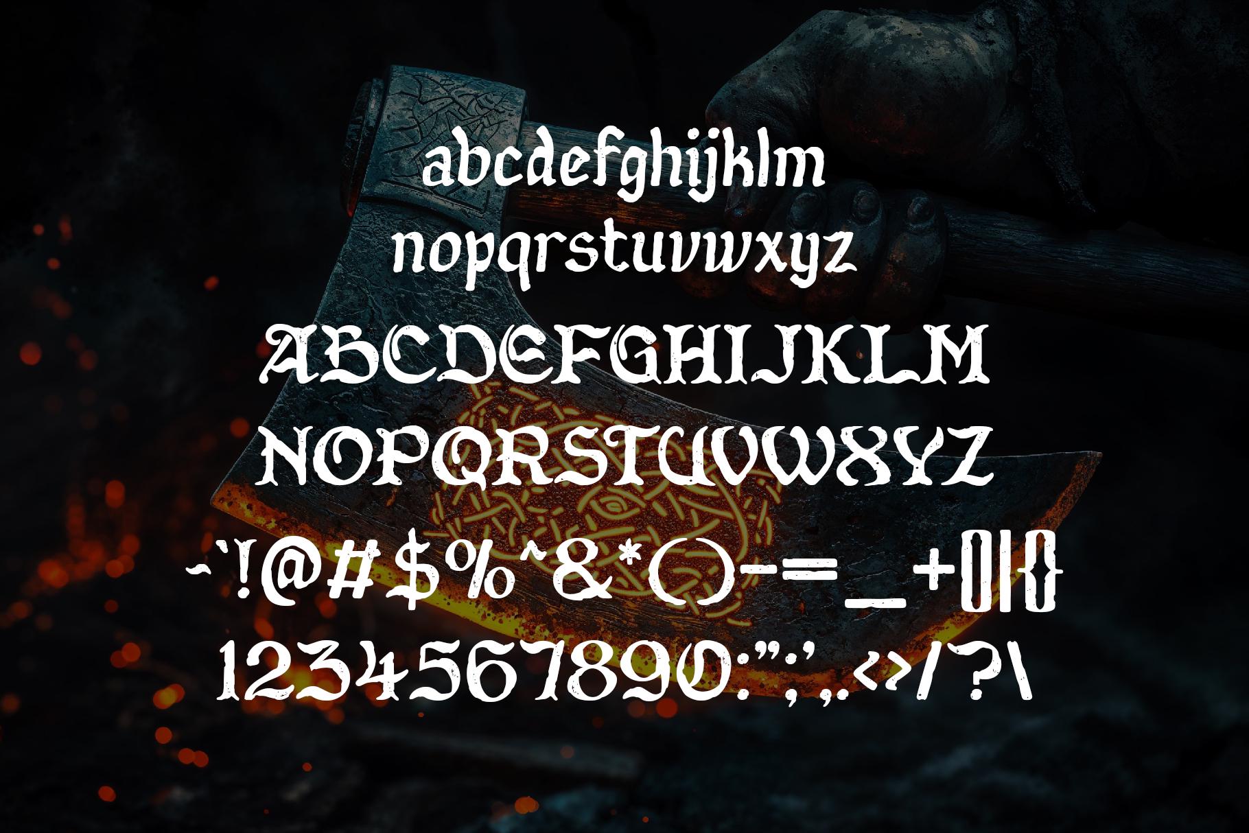 Elder Scroll – Medieval Handwritten Font | Ancient Fantasy Script | Old ...