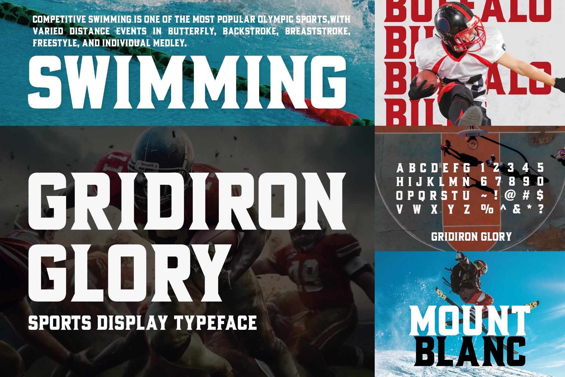 Sports Font Bundle – 20 Bold Athletic Fonts for Logos, Jerseys, Gyms ...