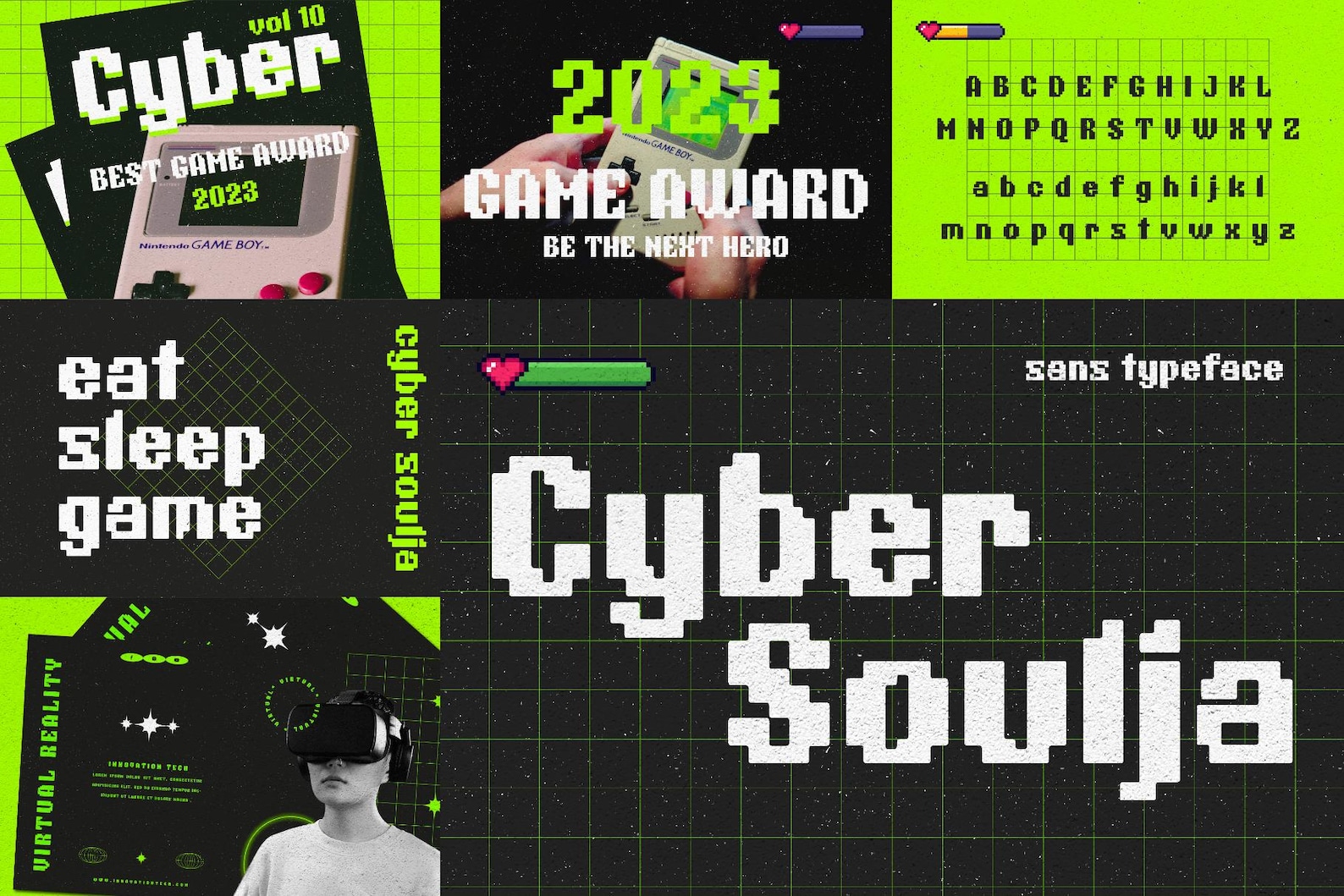 Y2K Font Bundle | 25 Aesthetic Fonts From the Early 2000s for Retro ...