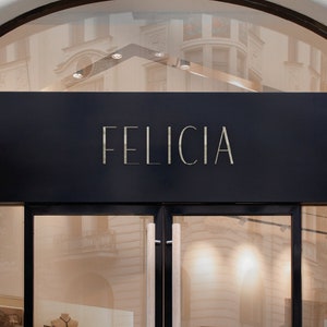Felicia - Sleek Luxury Font | Elegant Font, Modern Font, Fashion Font ...