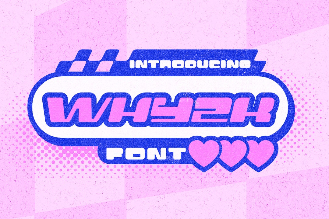 Why2k - Nostalgic 2000s Font | Retro Font | Technology Font | Cyber ...