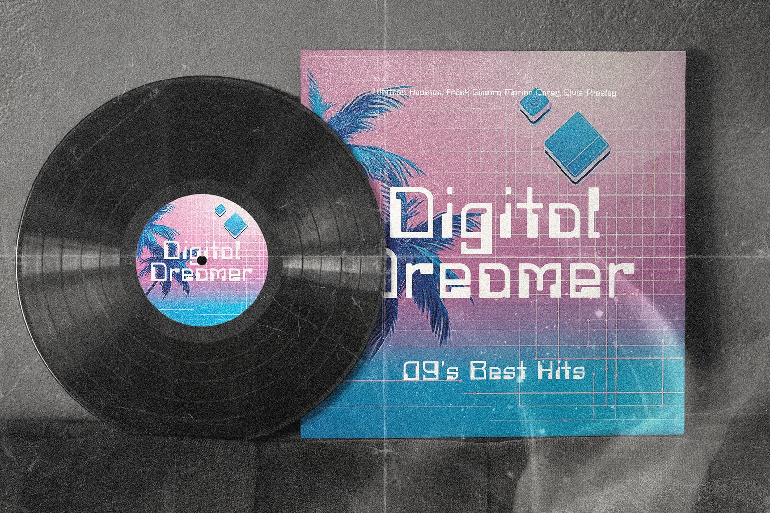 1980s Nostalgia: Digital Dreamer Font – Perfect for Retro Posters, Neon ...