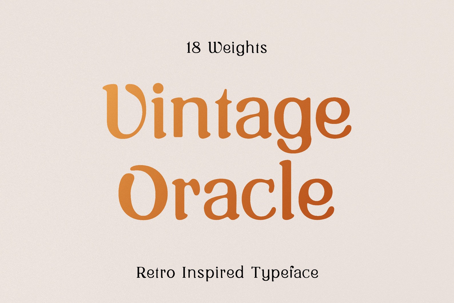 Vintage Oracle Font: Retro Charm Meets Modern Versatility - 18 Weights ...
