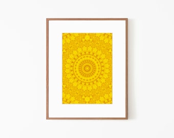 Mandala Poster - Etsy