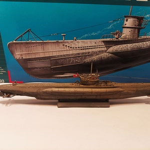 Revell 1/350 Scale German Submarine (U Boot) Type VII C (the U96 From the Famous German Movie ...