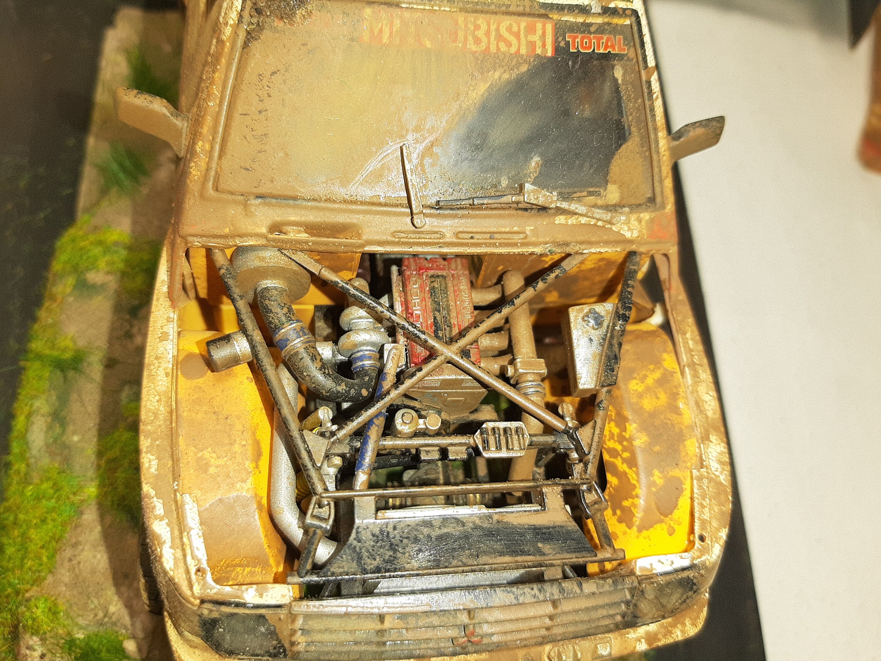 Mitsubishi Pajero Rally Car From the Paris Le Cap Rally 1992 in 1/24 ...