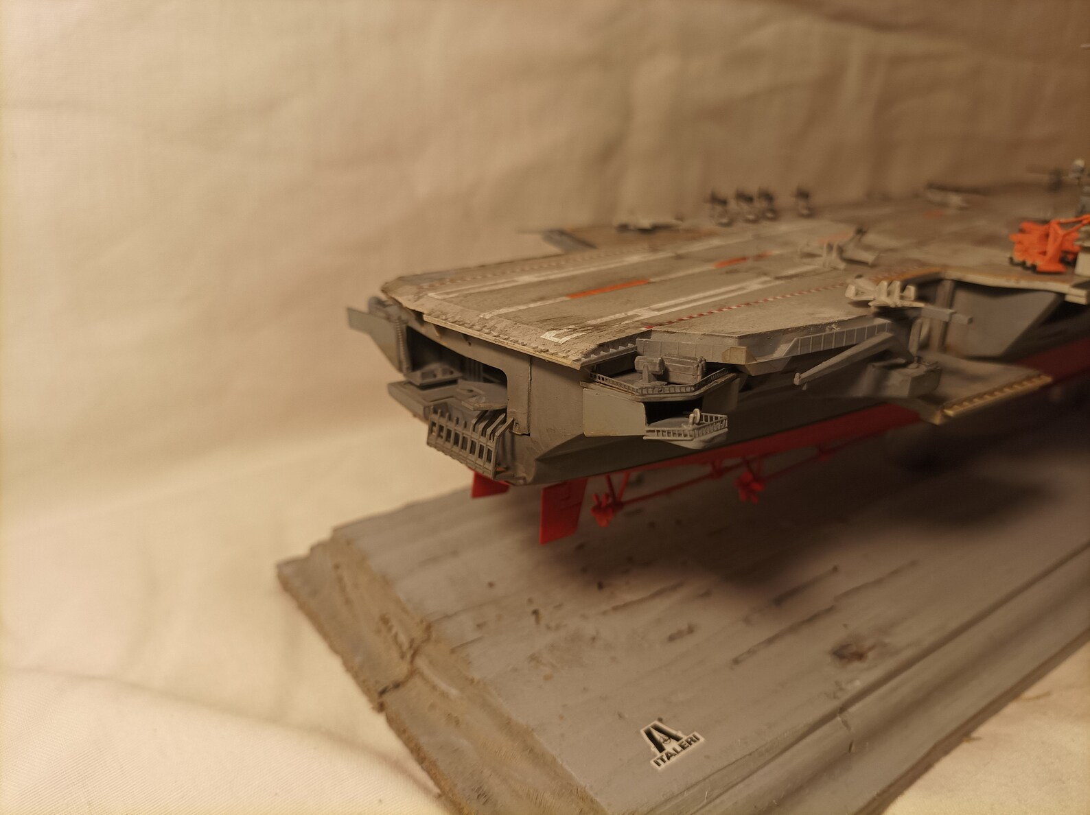 USS Ronald Reagan (CVN67) 1/720 Scale Warship Model Pro-built, Custom ...