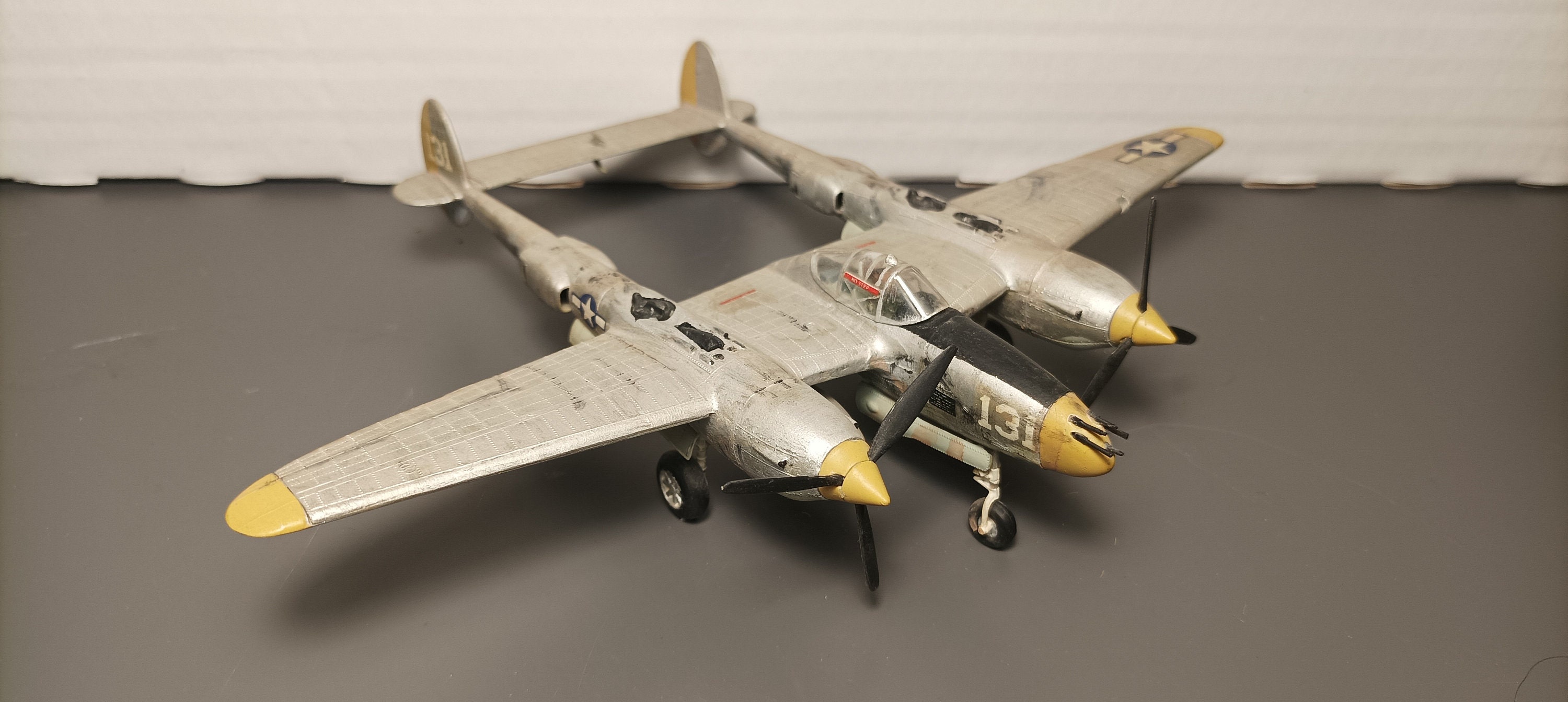 Pro Built, Paint & Weathered 1/72 Scale Lockheed P38 Lightning Airfix - Etsy