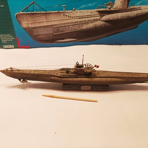 Revell 1/350 Scale German Submarine (U Boot) Type VII C (the U96 From the Famous German Movie ...