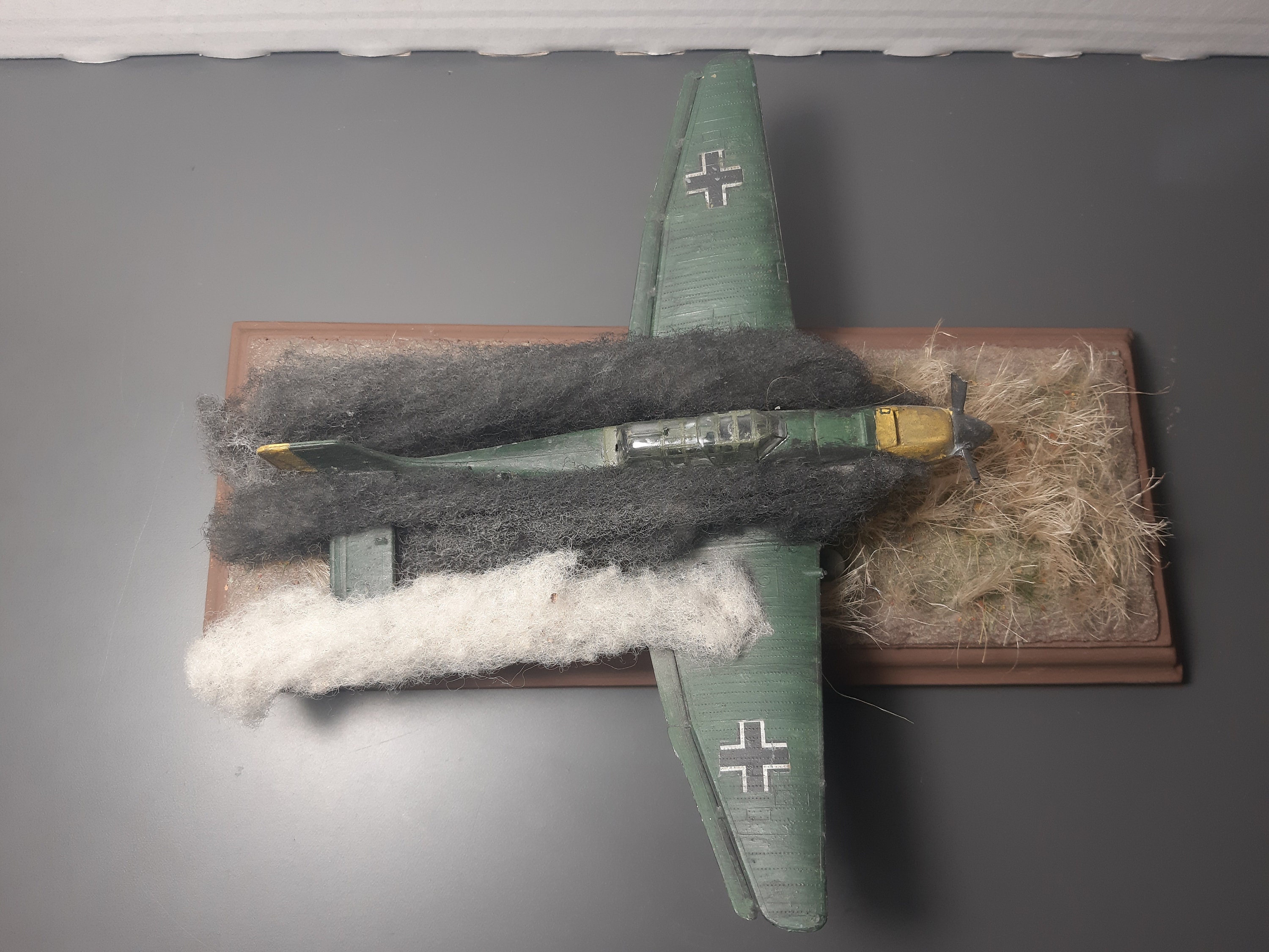1/72 Junkers Ju-87 Stuka During a Crash Landing, Custom Built, Painted ...