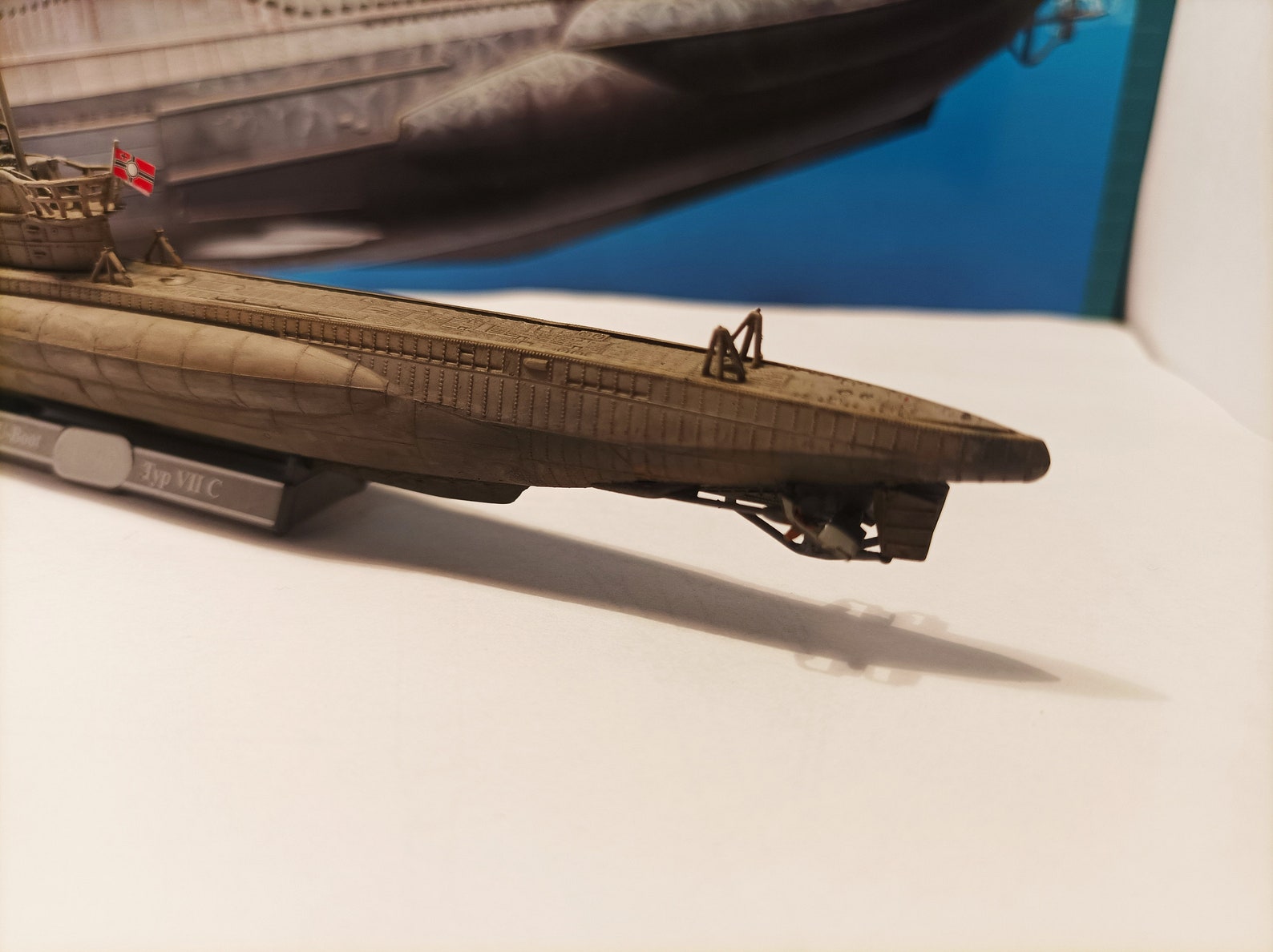 Revell 1/350 Scale German Submarine (U Boot) Type VII C (the U96 From the Famous German Movie ...