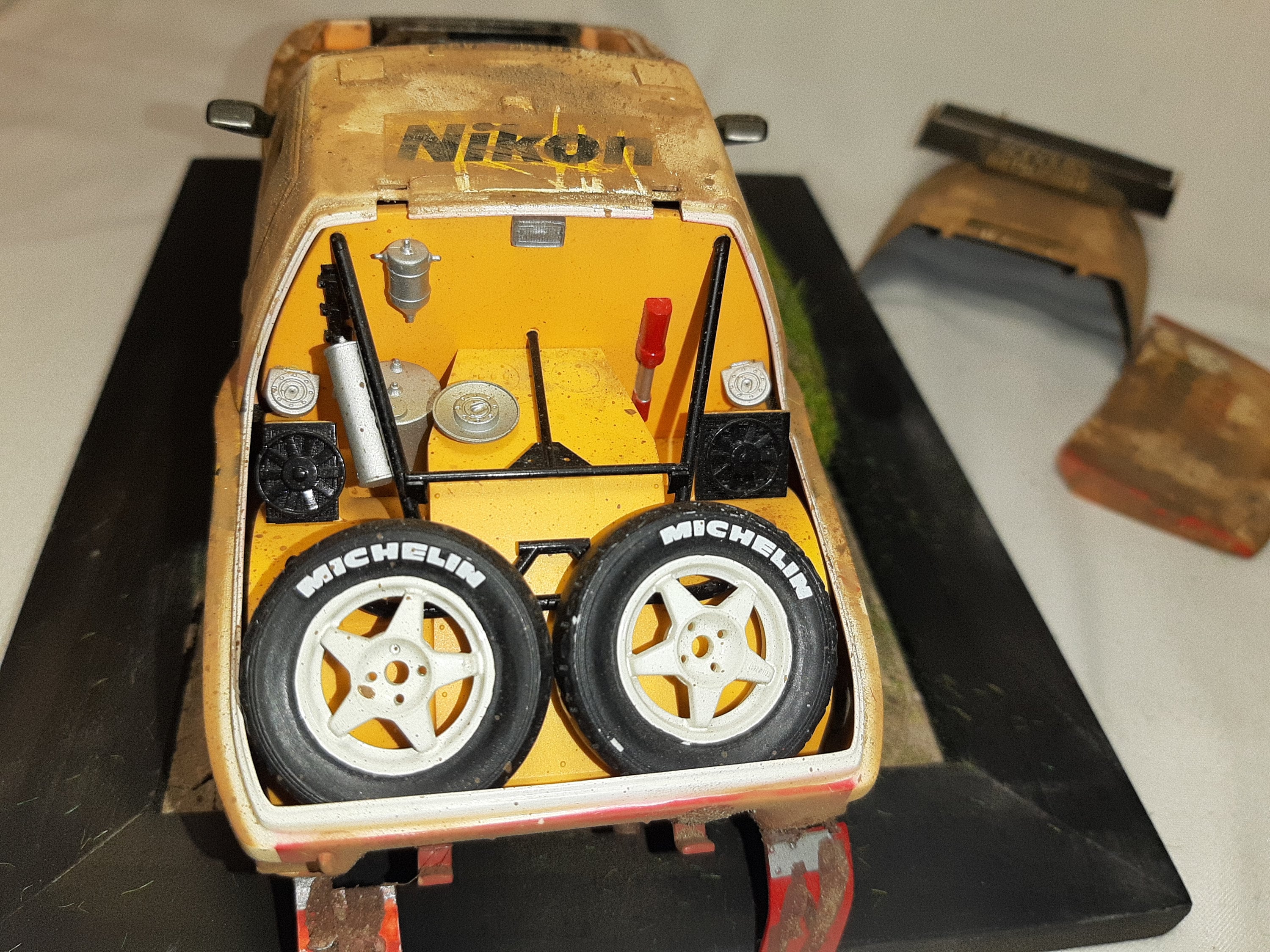 Mitsubishi Pajero Rally Car From the Paris Le Cap Rally 1992 in 1/24 ...