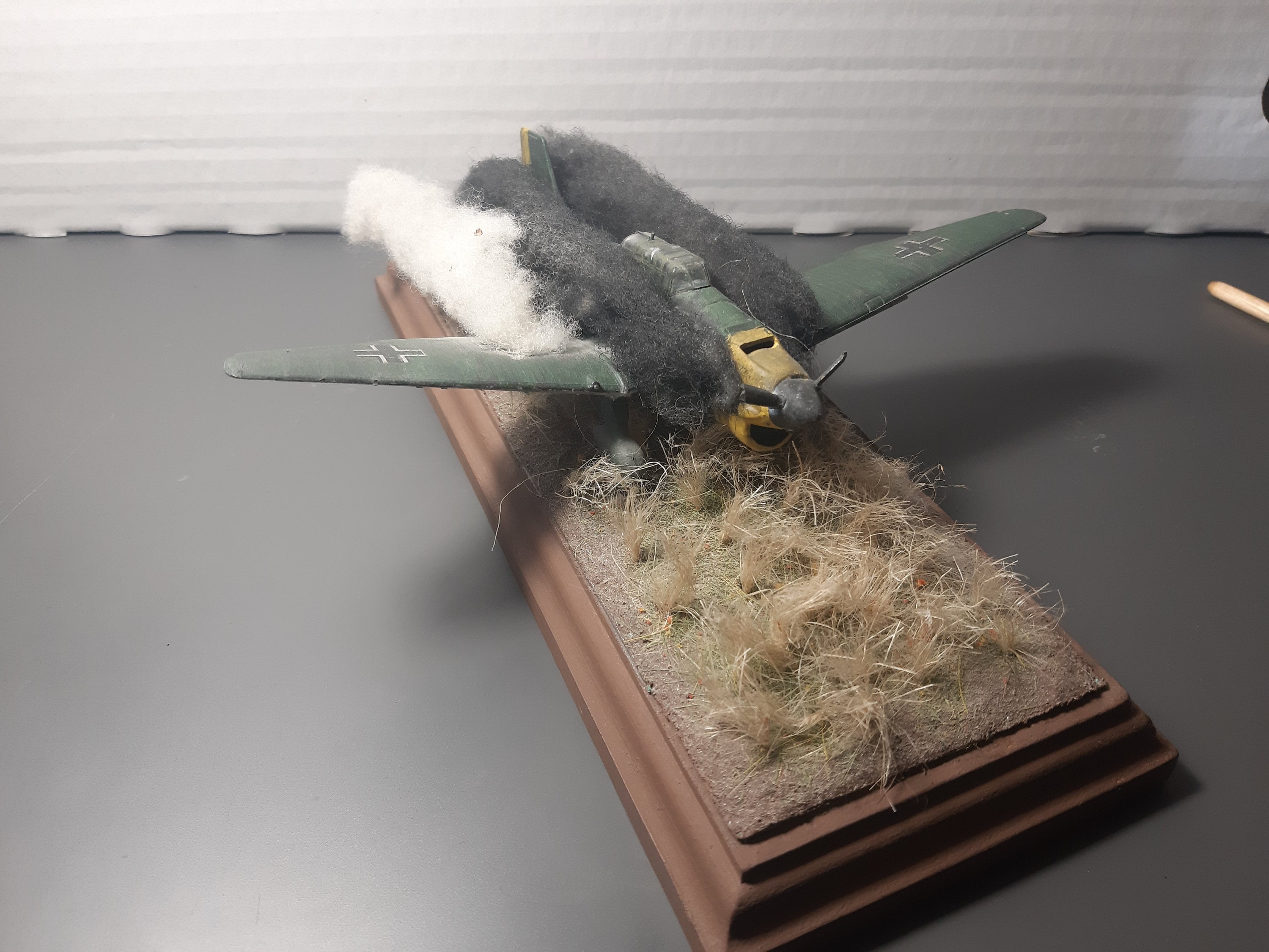 1/72 Junkers Ju-87 Stuka During a Crash Landing, Custom Built, Painted ...