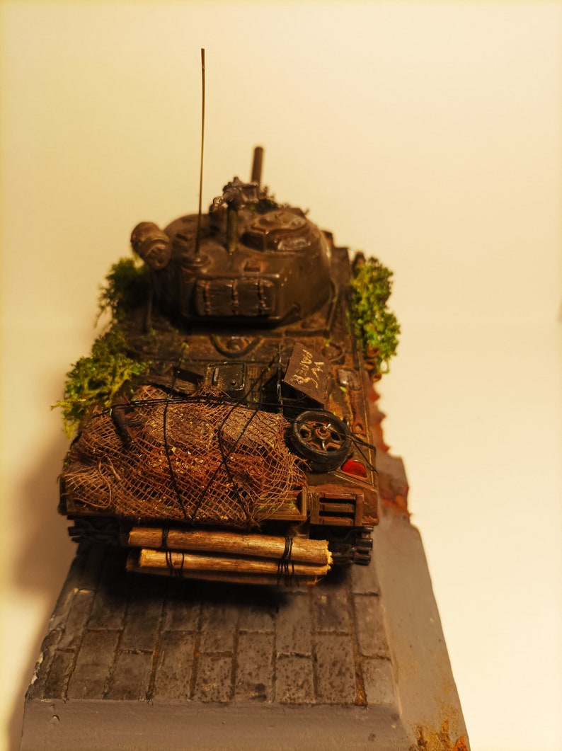 Sherman M4A1 Early Version WWII 1/32 Scale Model - Etsy