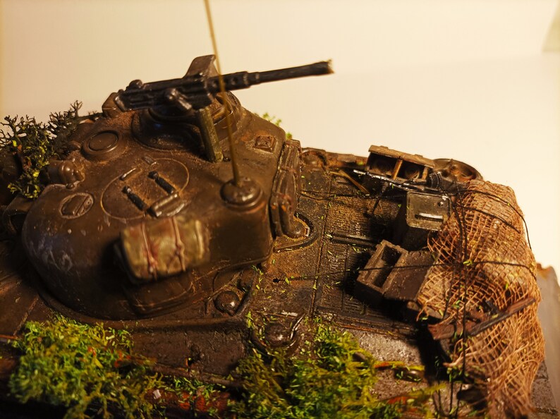 Sherman M4A1 Early Version WWII 1/32 Scale Model - Etsy