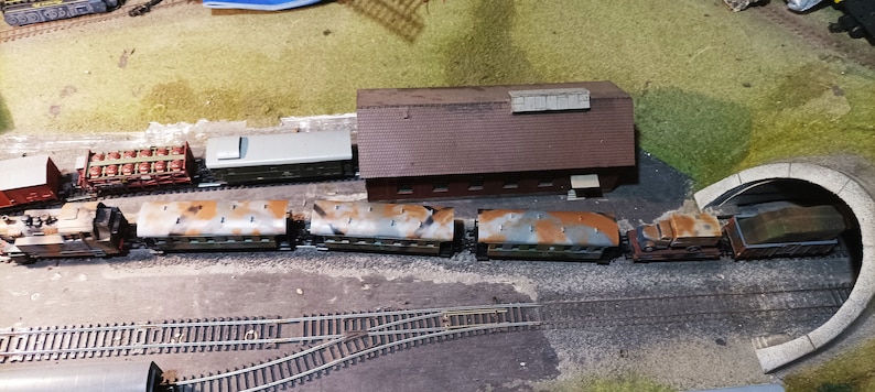 Custom H0 PIKO Modeltrain, "german Wartrain WW Ii" Ready to Play - Etsy