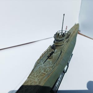1/144 German Type VIIC WW2 Submarine From German Movie "das Boot ...