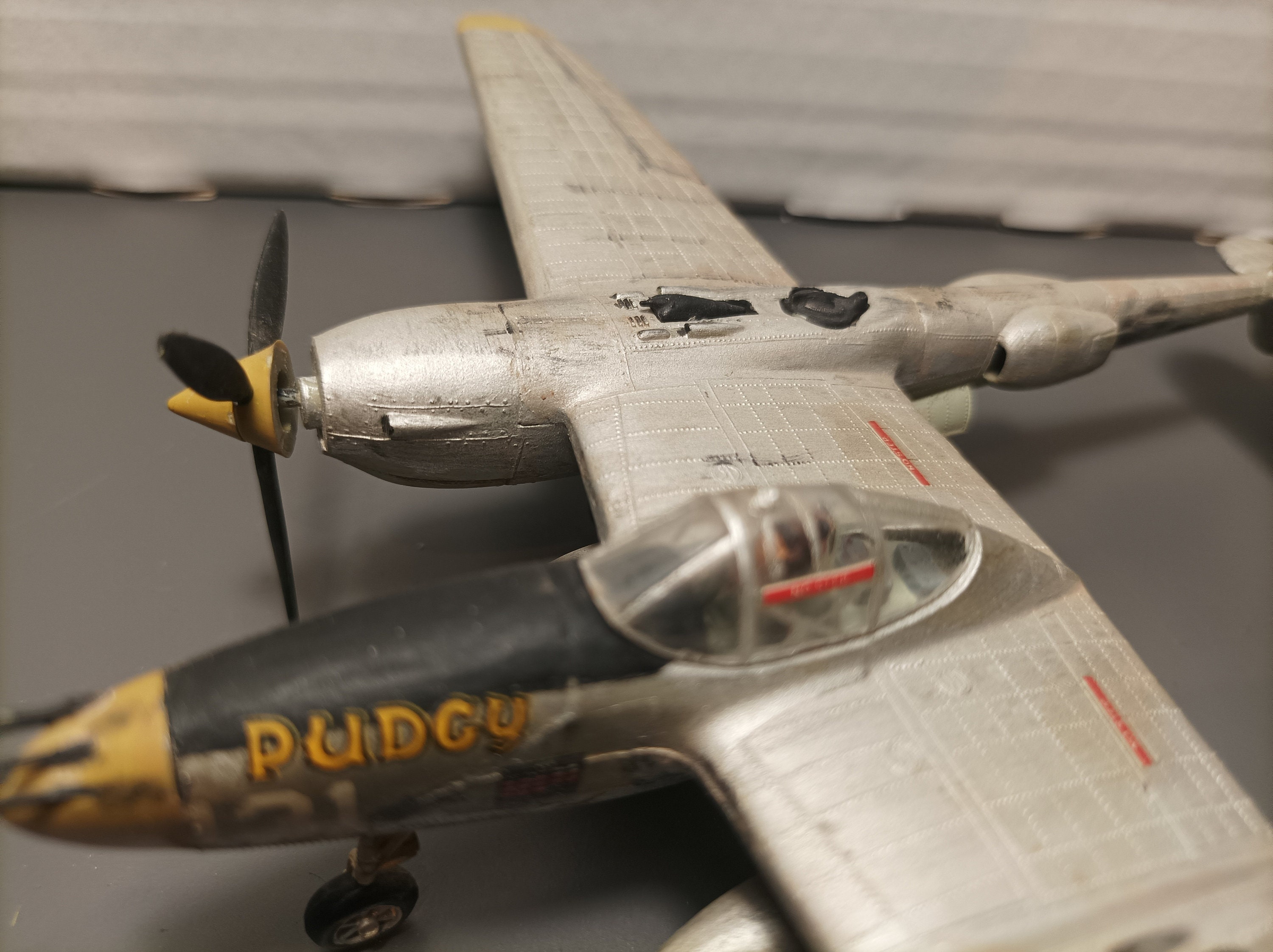 Pro Built, Paint & Weathered 1/72 Scale Lockheed P38 Lightning Airfix - Etsy