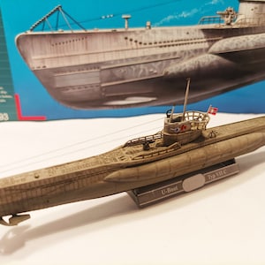Revell 1/350 Scale German Submarine (U Boot) Type VII C (the U96 From the Famous German Movie ...