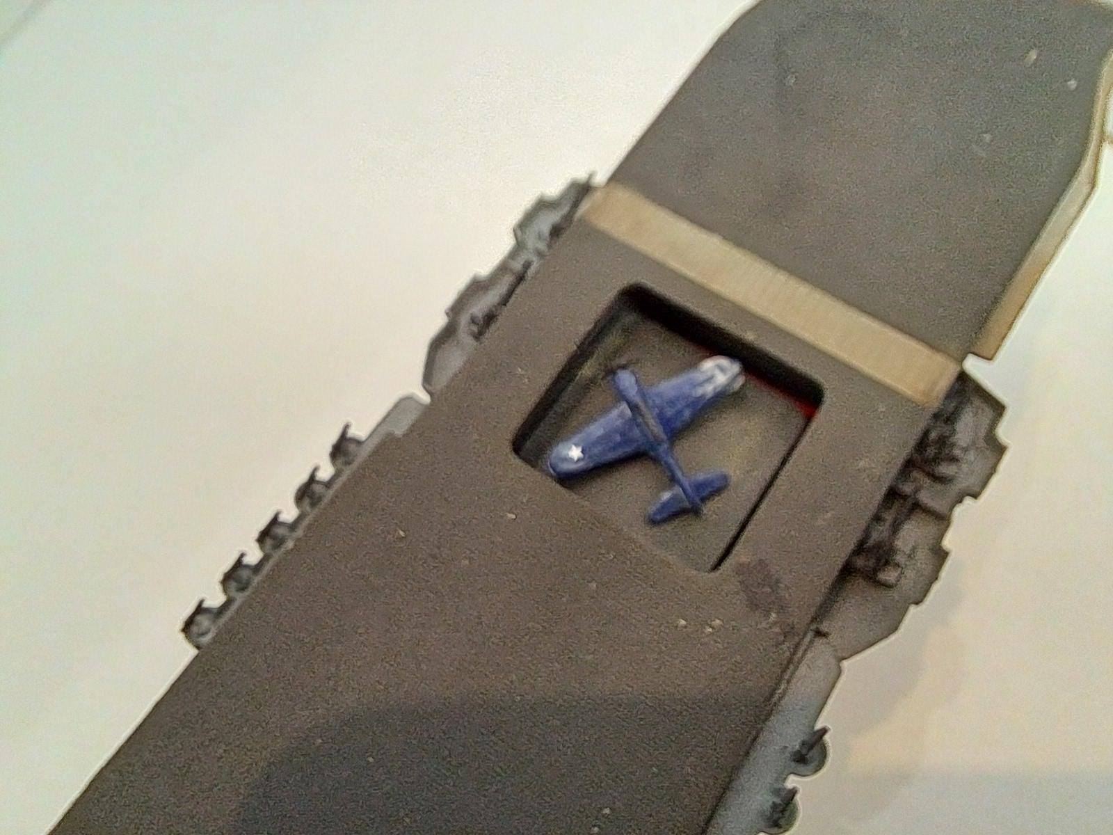 USS HORNET 1/700 Scale Pro Buil, Paint, Weathered Warship Model With ...