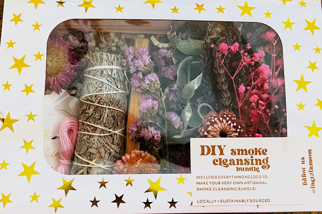 A Feel Good DIY Smudge Kit - Sage Kit - Gifting Box - Great Relaxing ...