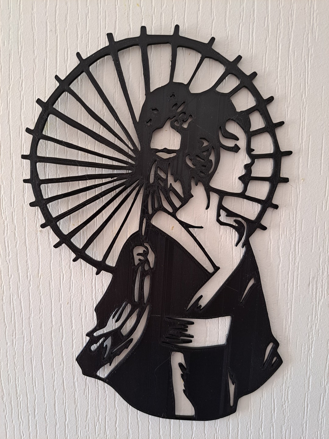 Geisha, STL File for 3D Printing, Wall Decoration - Etsy UK