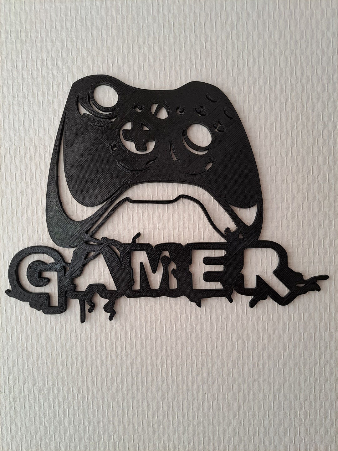 Gamer Logo, STL File for 3D Printing, Wall Decoration - Etsy