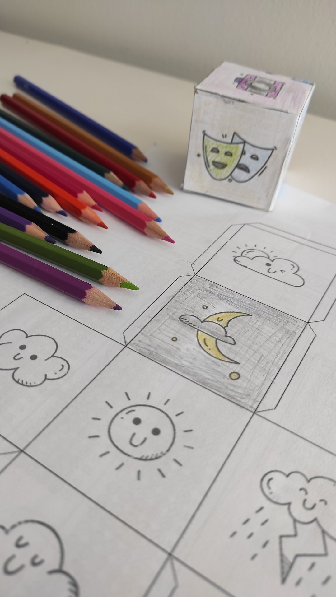 PRINTABLE STORY CUBES, Kids Activity, Creative Play, Picture Block ...