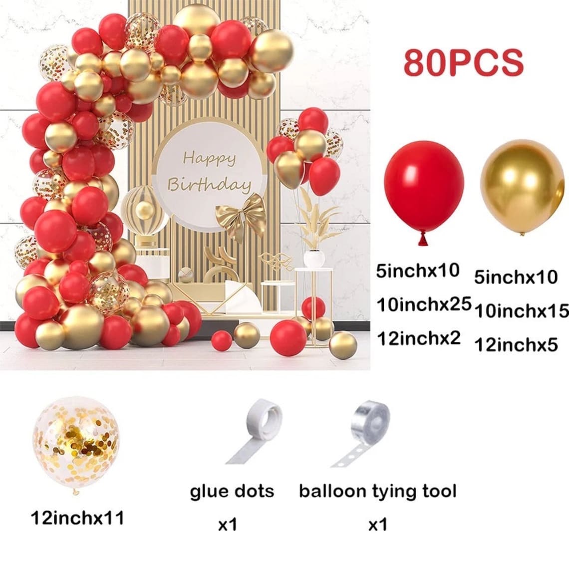 Video Game Balloon Garland Arch Kit, Game on Birthday Party Balloons ...