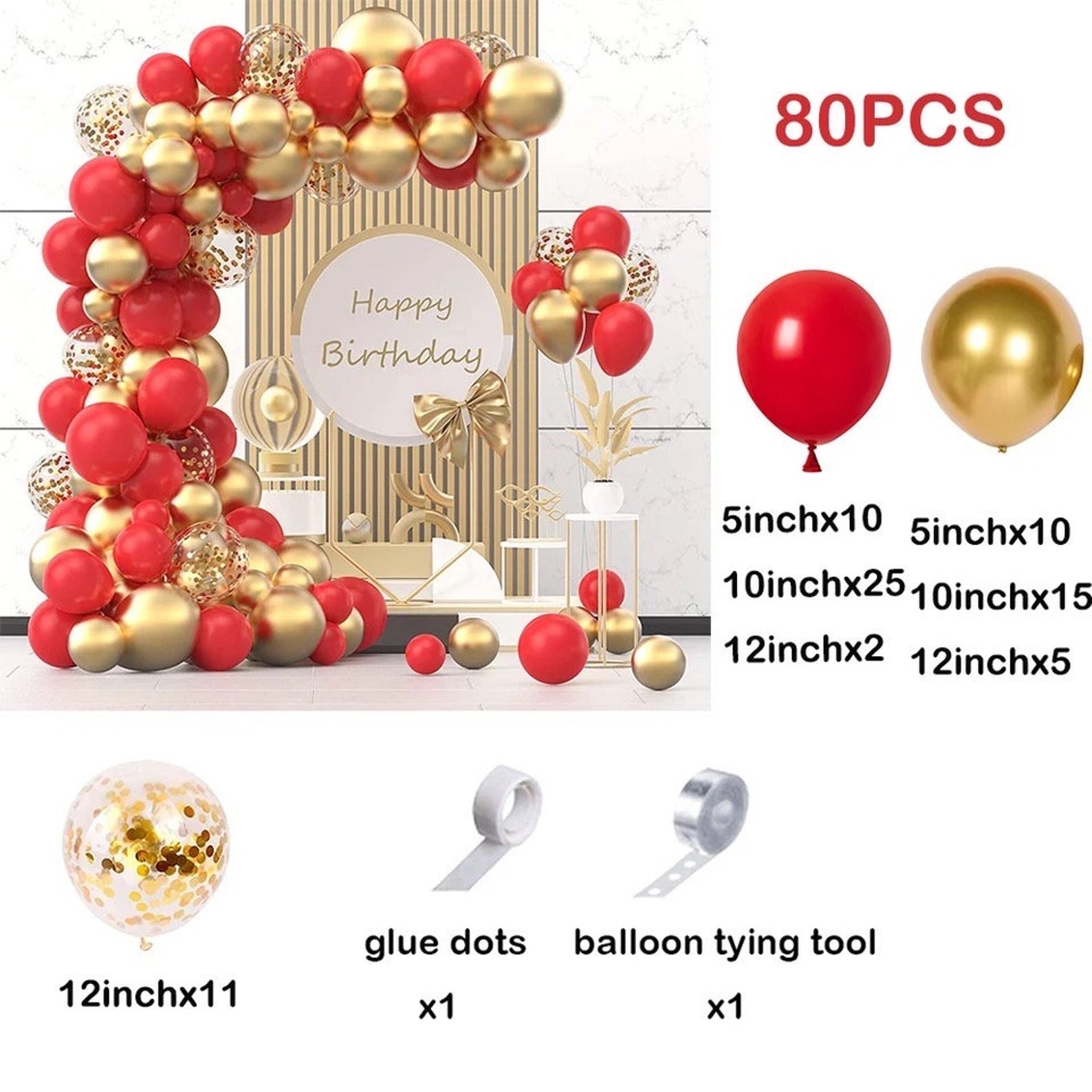 Video Game Balloon Garland Arch Kit, Game on Birthday Party Balloons ...