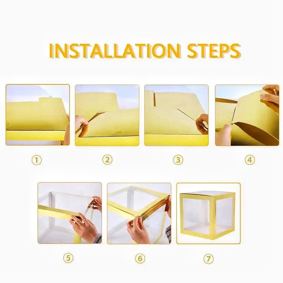 Gold Lettered Baby Boxes for Shower Decorations Perfect for Boys or ...