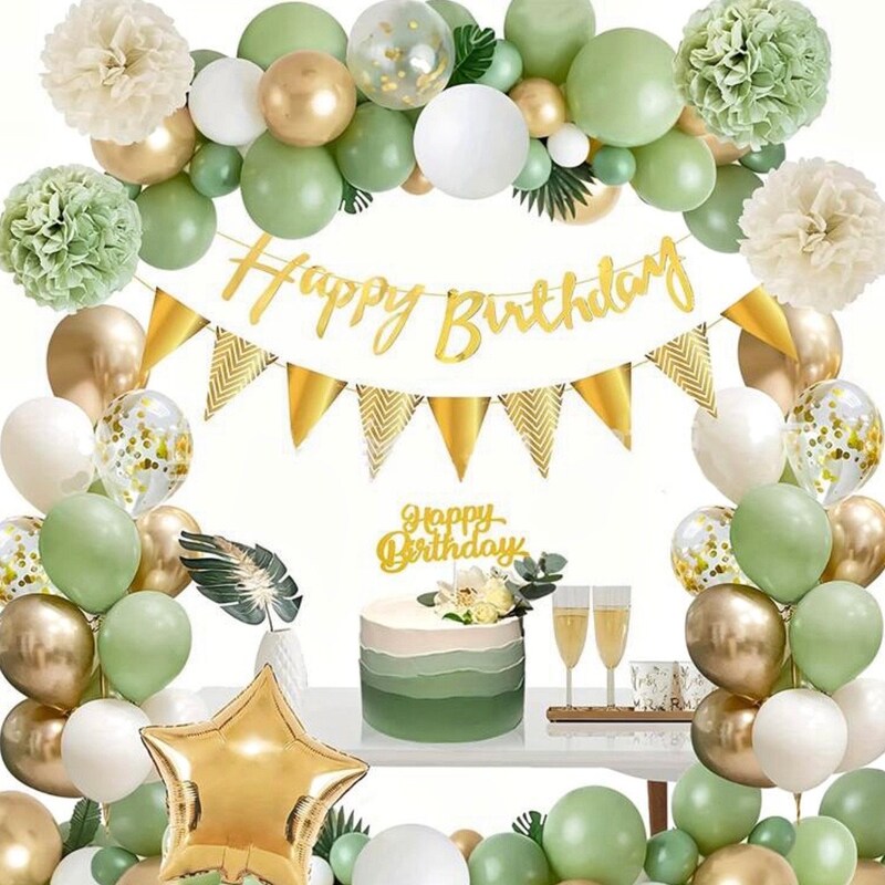 Green Party Decor - Etsy