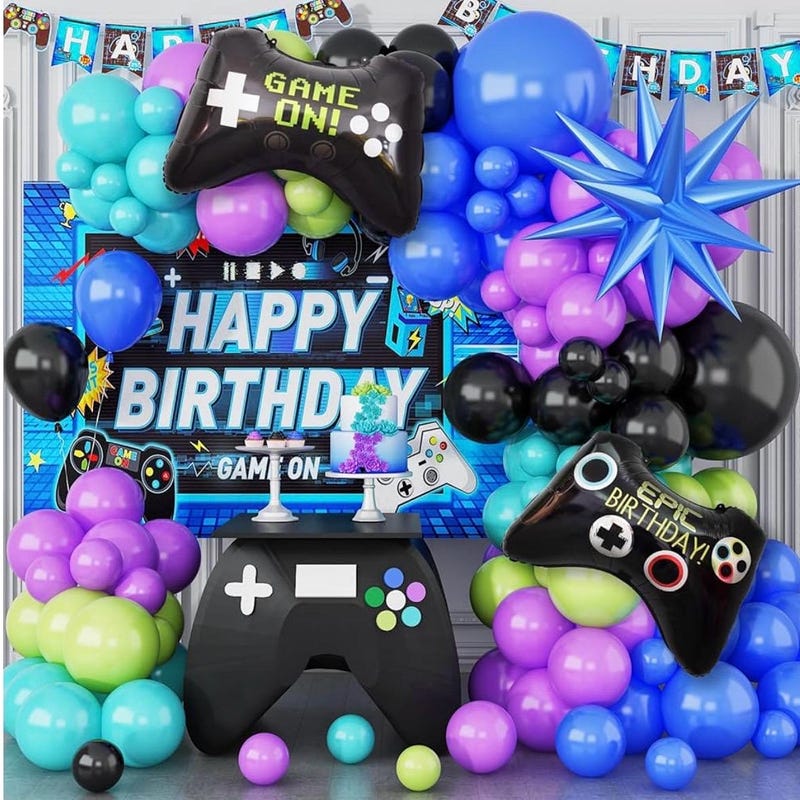 Video Game Balloons - Etsy