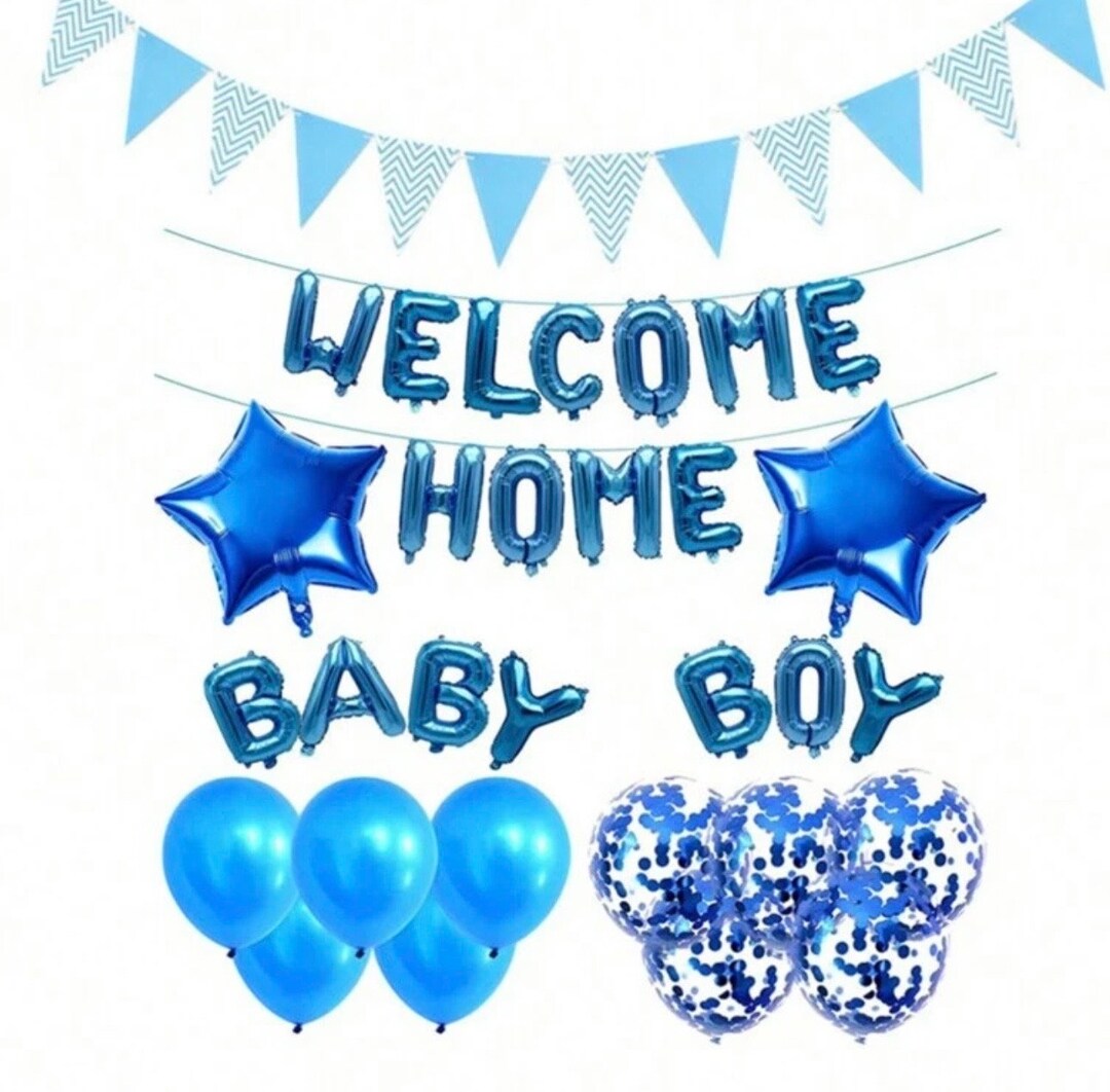Welcome Home Decorations Welcome Home Balloons Welcome Home Baby Boy ...