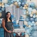 172pcs Dusty Blue Balloons Arch Garland Kit, Dusty Baby Pastel Blue Chrome Gold Blue Sand White ...
