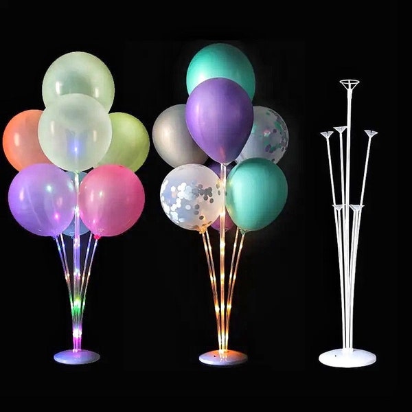 Balloon Stand Kit With Light Balloons - Etsy