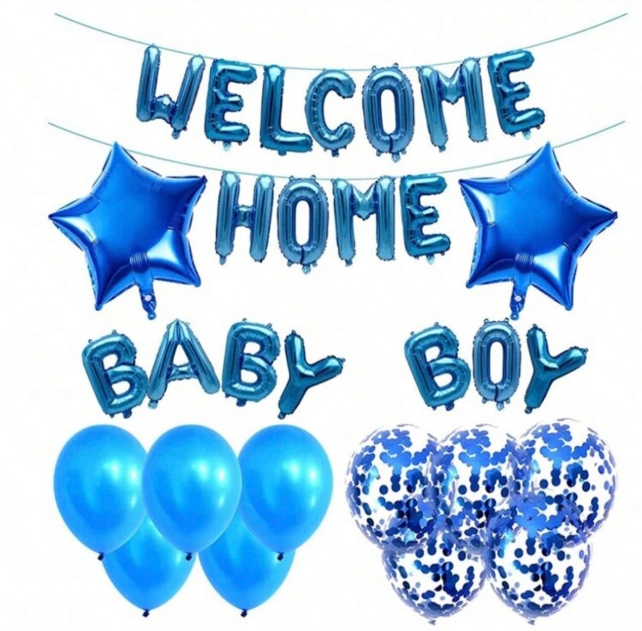 Welcome Home Decorations Welcome Home Balloons Welcome Home Baby Boy ...