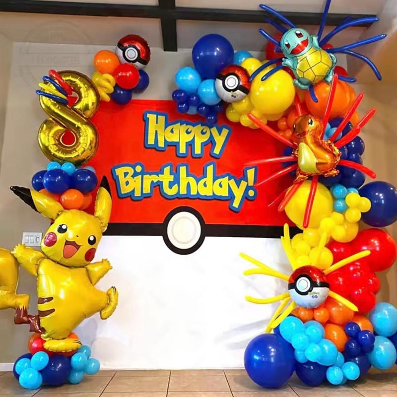 Pokemons Balloons - Etsy