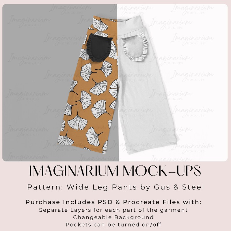 Ruffle Pocket - Etsy