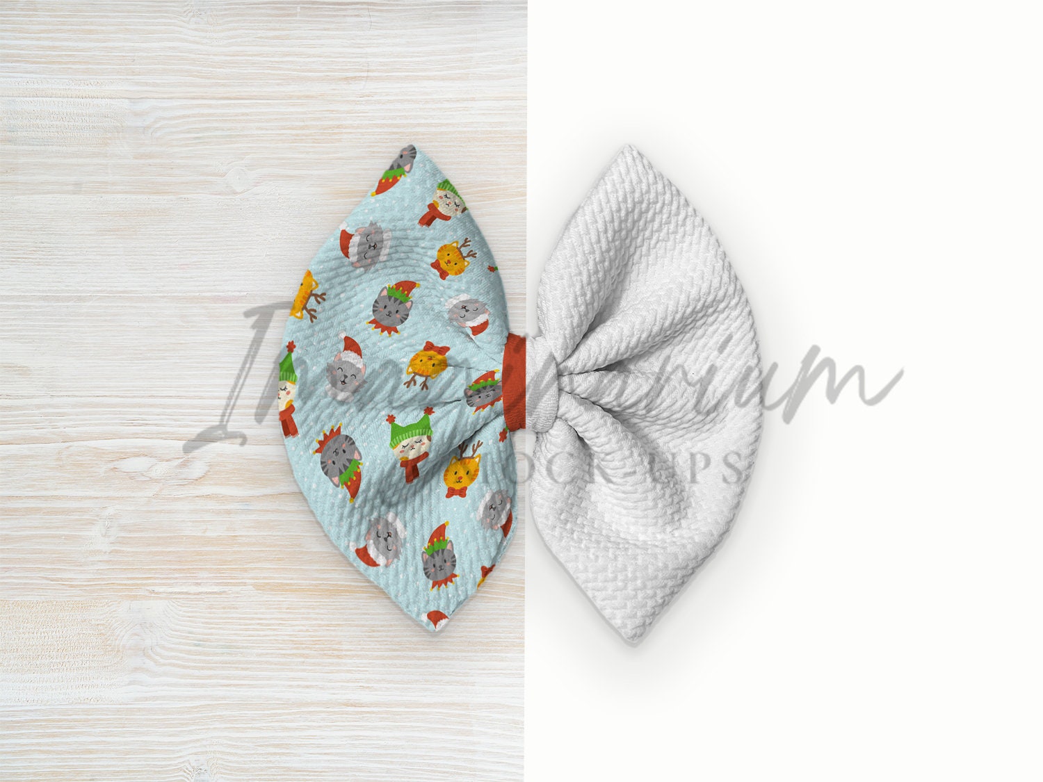 Bullet Bow Mock Up, Small Bow Mock Ups, Customizable Bow Mock-up for ...