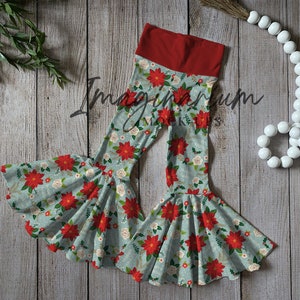 Styled Yoga Waist Bell Bottoms Mock Up, Bells Mockup, Realistic ...