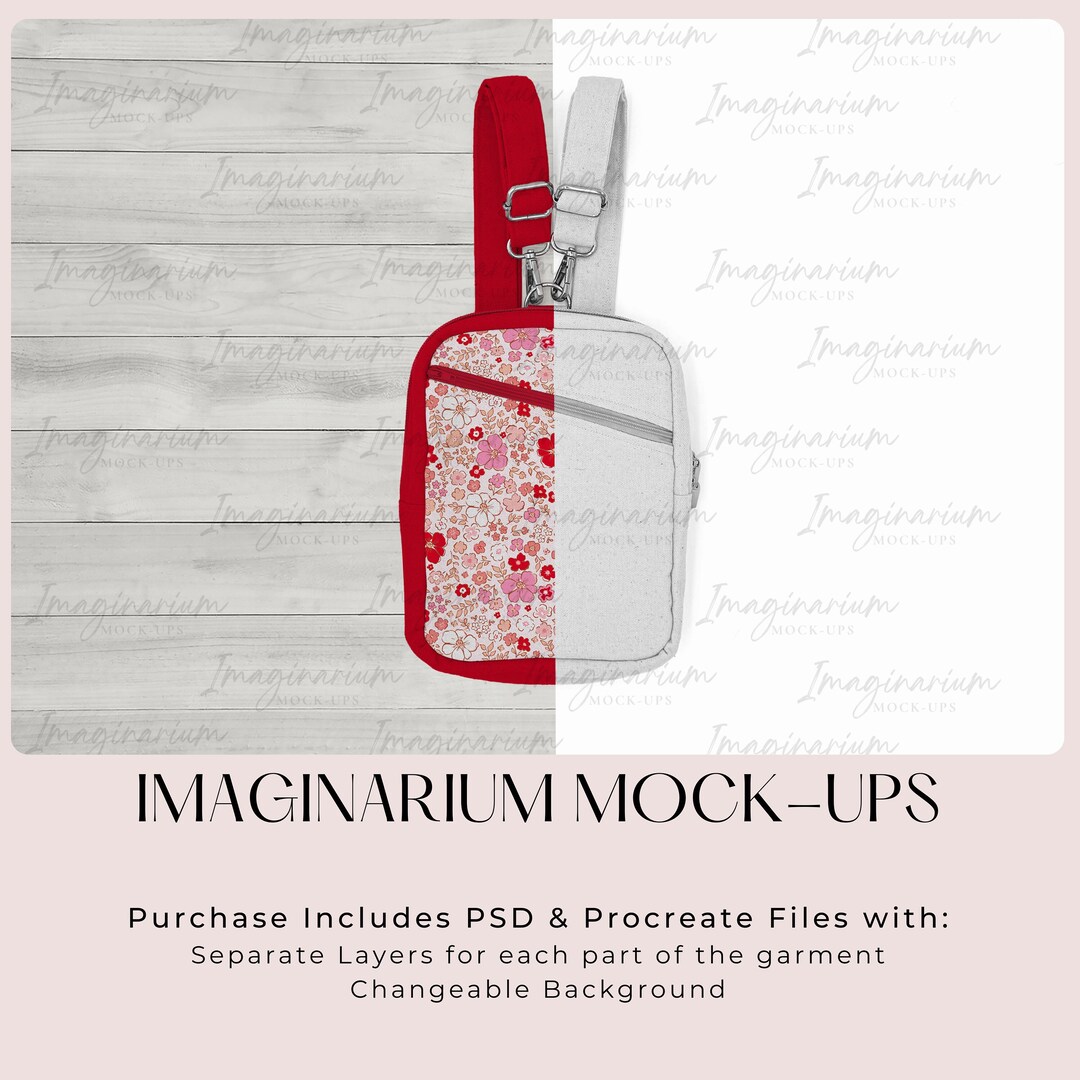 Backpack Purse Mock Up, Customizable Realistic Mock-up, Photoshop ...