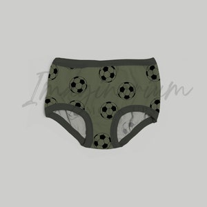 Kids Underwear Mock Up, Kids Undies Mock Ups, Gus + Steel Unders Customizable Mock-up, Photoshop ...